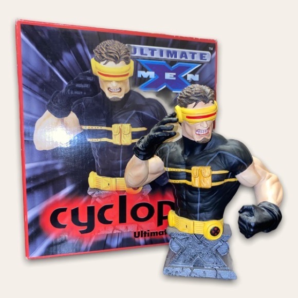 Marvel | Other | 202 Cyclops Diamond Select Ultimate Bust | Poshmark